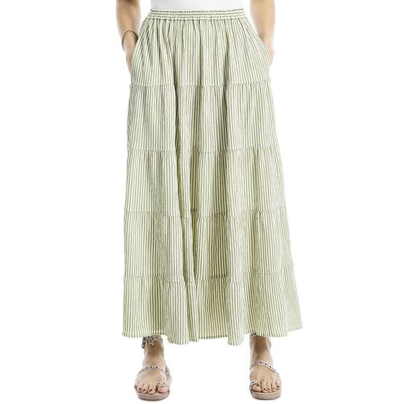 Max Studio | Skirts | Max Studio Womens Tiered Maxi Skirt | Poshmark